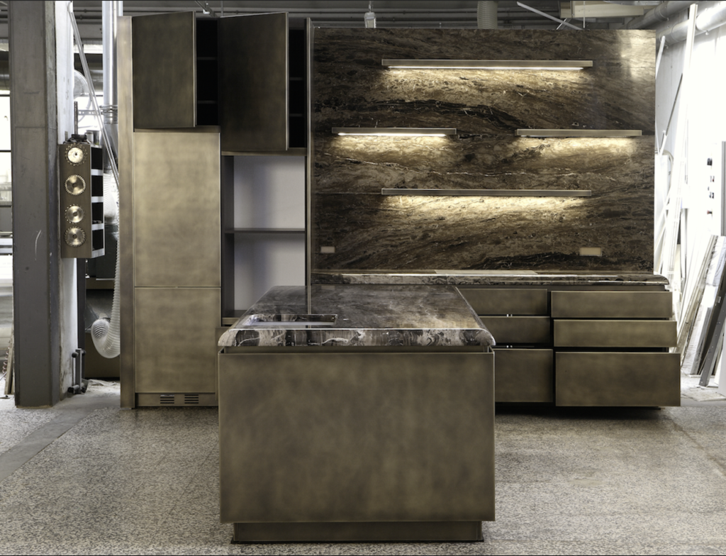 Bronzed Kitchen - Cesare Ferrari
